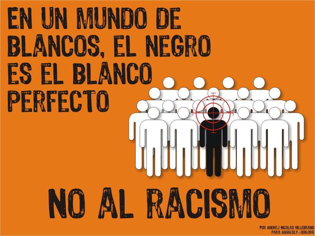 Things on line...: No al racismo.