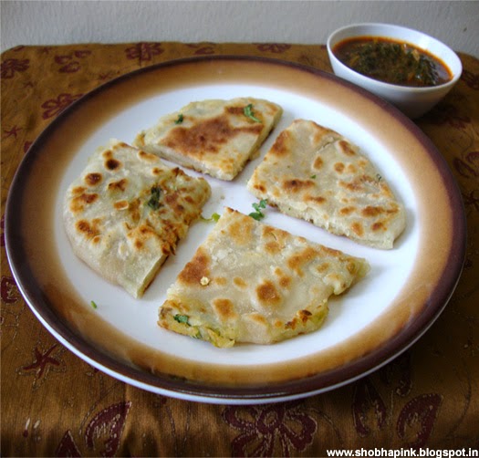 Shobha's: Stuffed Masala Kulcha