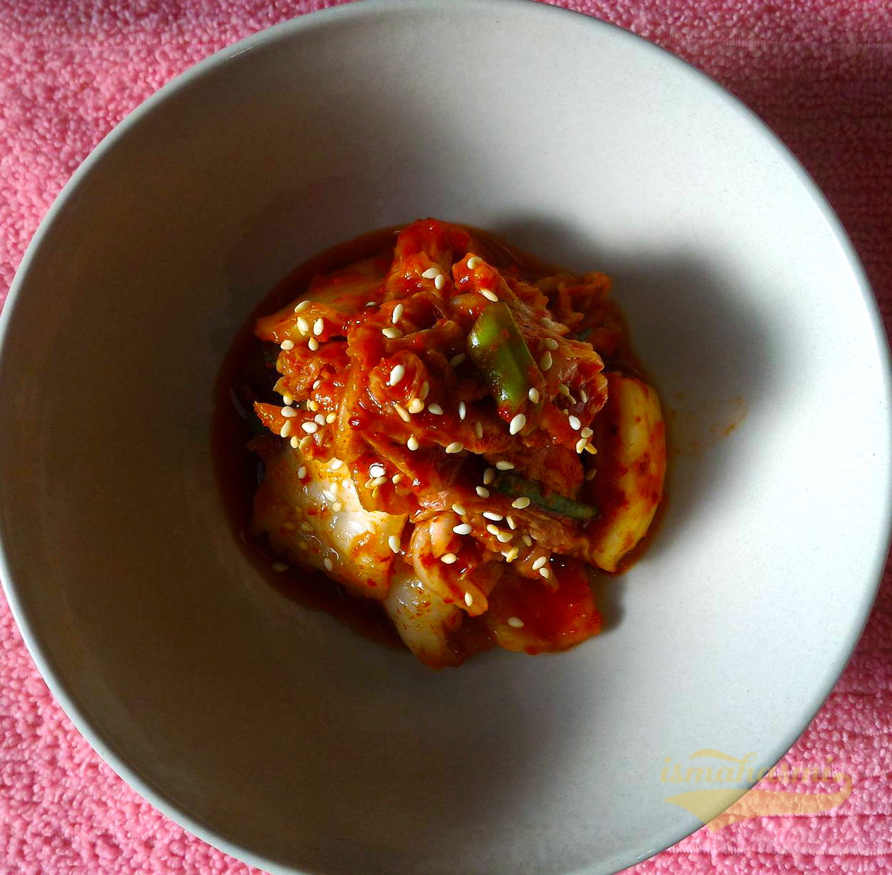 Resepi Simple Dan Mesti Jadi #7: Napa Cabbage Kimchi / Tongbaechu ...