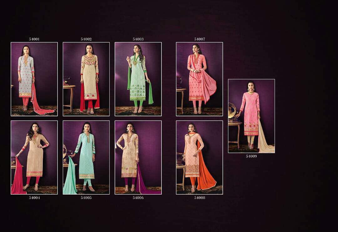 SHREE VISHNU RIVAZ STRAIGHT SUITS Catalog At Textile Mart