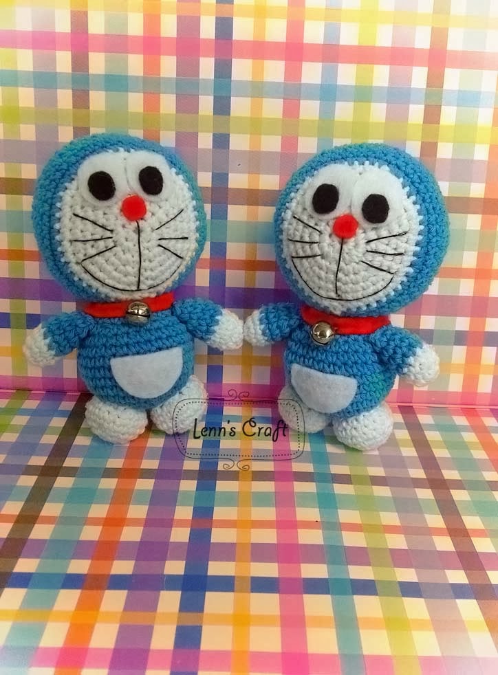 ♥ Lenn's Craft ♥ Handmade doll ♥ Amigurumi ♥ : Doraemon Crochet by Lenn ...