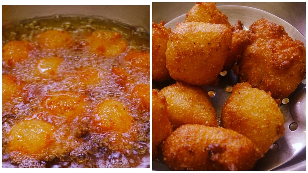 Suji Ka Pua/Sweet Semolina Fritters(step by step with photo)