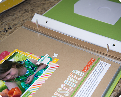 Crafty Cucumber: How I Put My Scrapbook Albums Together