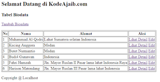 Belajar PHP MySQLi #5 : Update Data dalam Database dengan PHP | KODE AJAIB