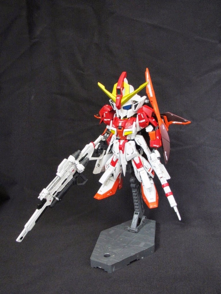 Custom Build: SD Hyper Zeta Gundam Honoo