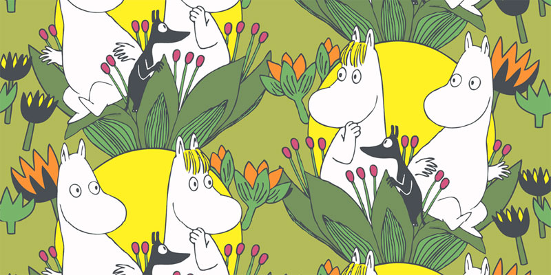 barntyger.se: Nytt tyg med Mumintroll är här!