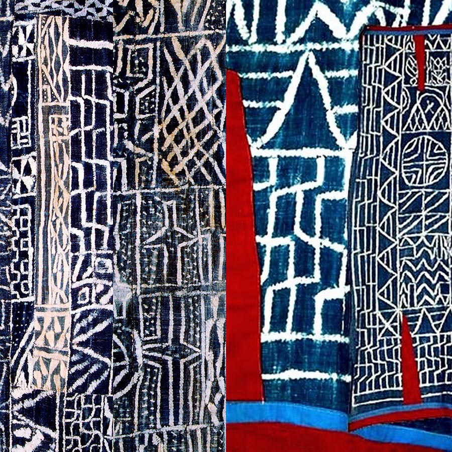 Afro Africa: Ndop, tecido produzido pelo povo Bamilekê, Camarões