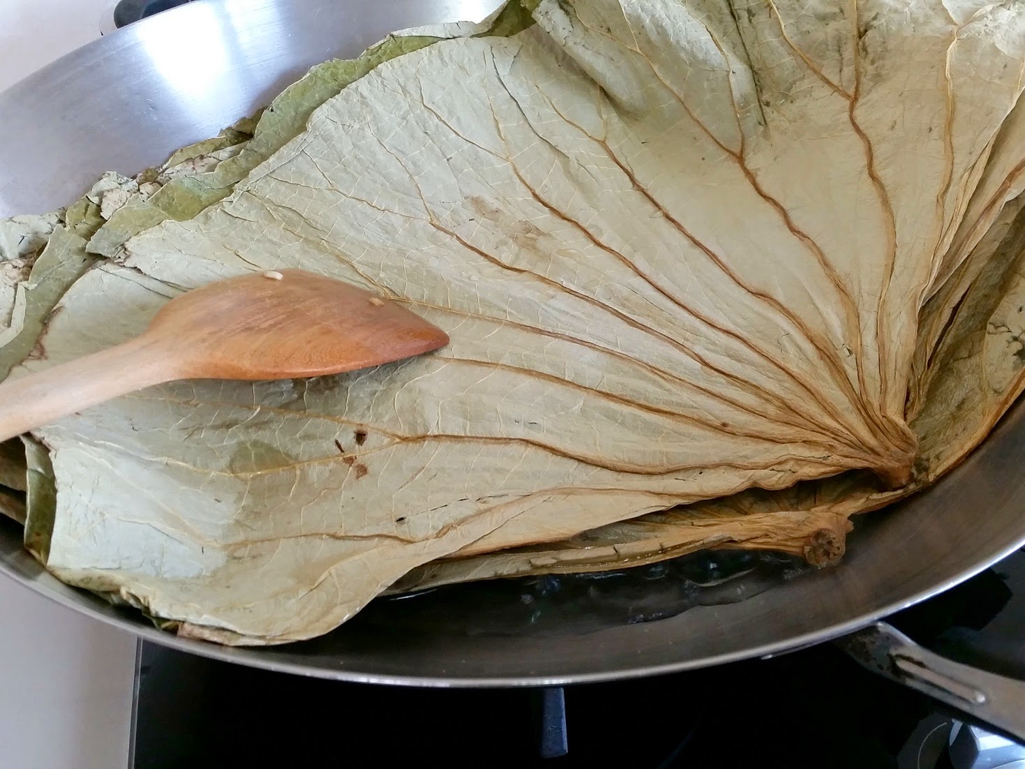 The Informal Chef: Easy Lotus Leaf Glutinous Rice with Chicken/Loh Mai ...