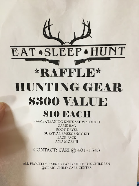 Hunting Gear Raffle [$300 Value] - P.O.W. Report
