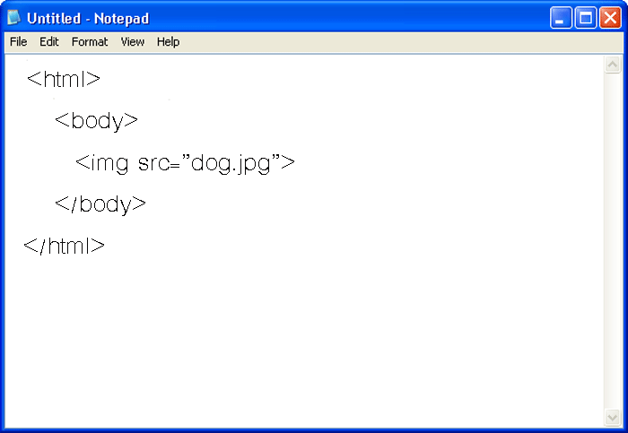 การสร้างเว็บไซต์ด้วย HTML,สอนภาษา HTML: การใส่รูปภาพ