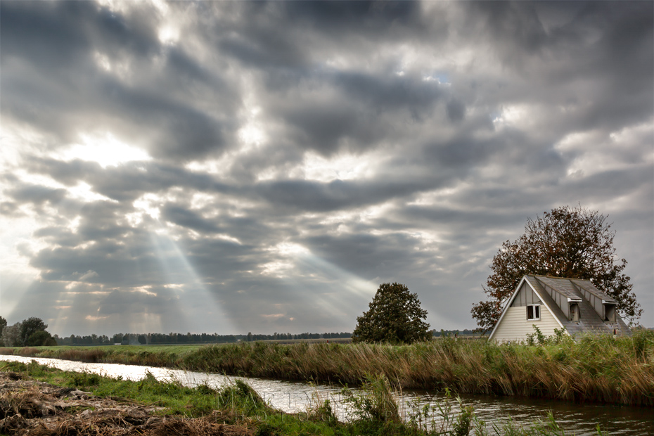 Photo journal of sorts: Ouse Washes - From sombre to sunset