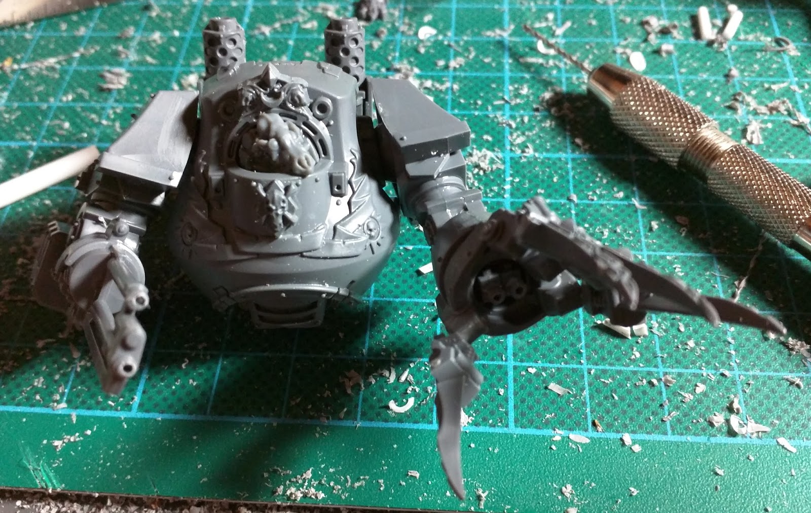 Space Wolves Venerable Contemptor Dreadnought #5