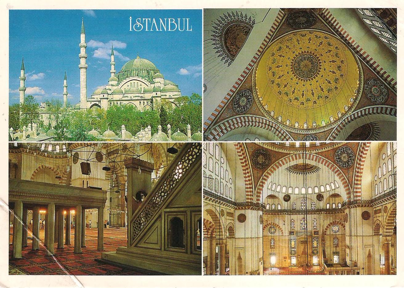 MY UNESCO WHS POSTCARDS COLLECTION: TURKEY - Historic Areas of Istanbul