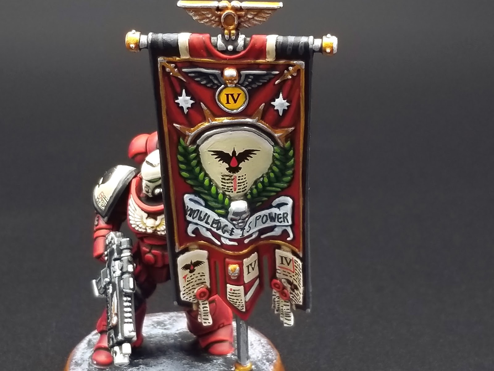 Tigurius's Omnis Arcanum Models: Blood Raven Primaris Ancient