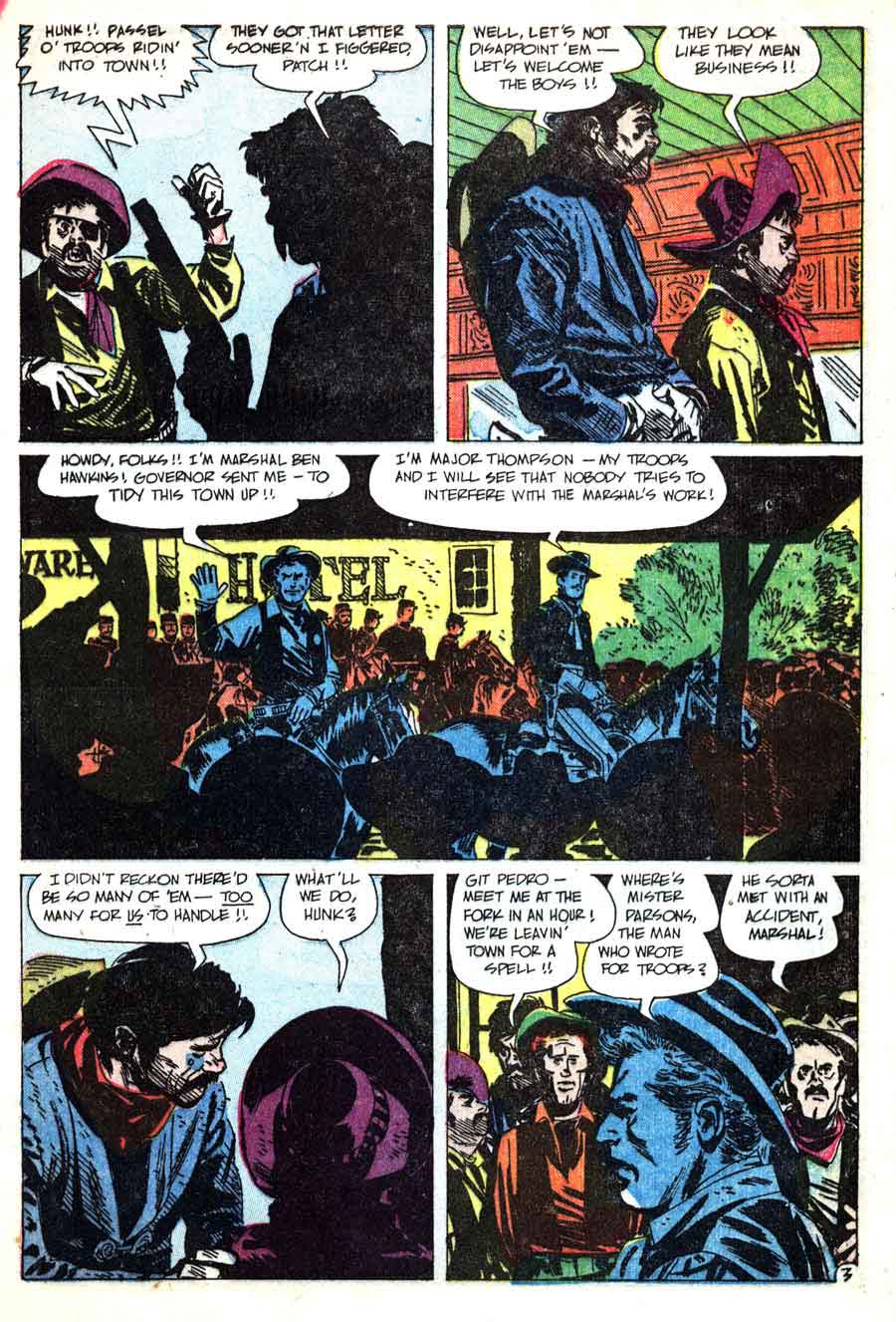 Western Gunfighters #24 - Alex Toth art - Pencil Ink