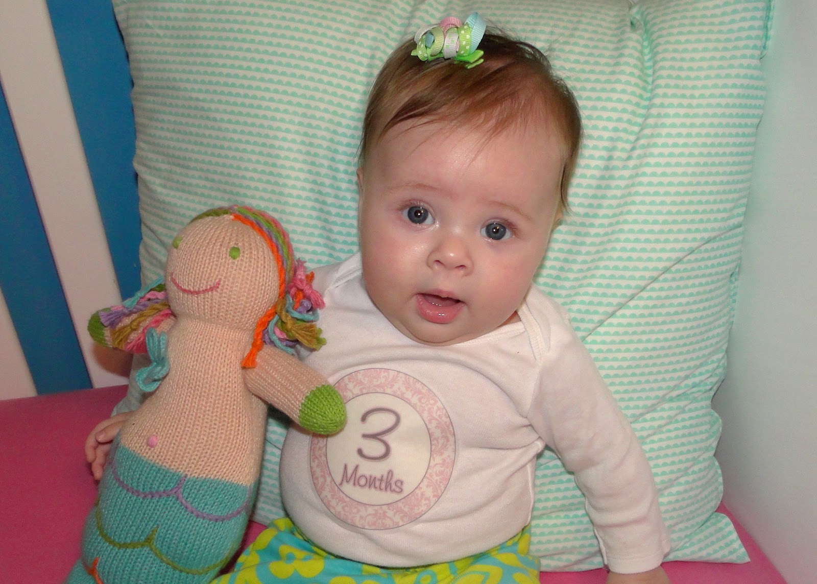 Britt ~ Three Months Old! - The Journey of Parenthood...