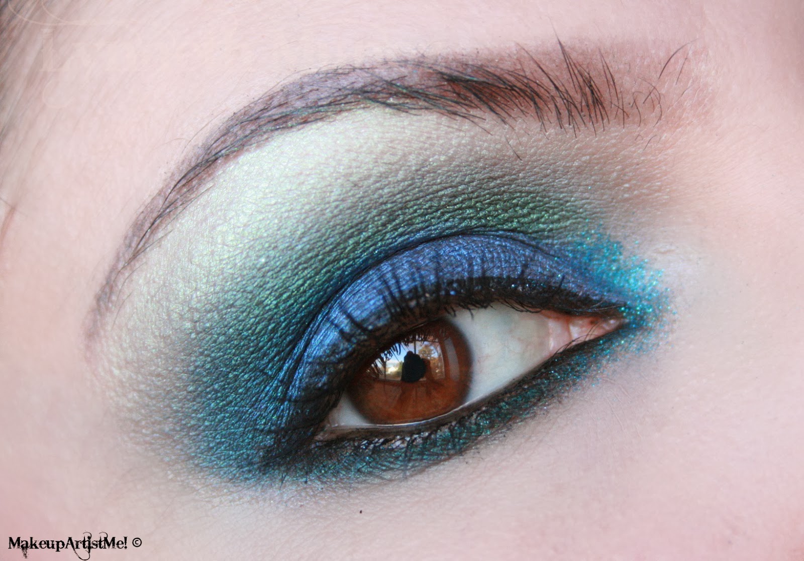 Peacock Eyeshadow Tutorial