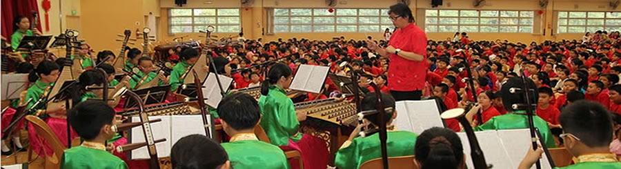 Hws Chinese Orchestra 宏文学校华乐团 Syf彩排:童年的回忆