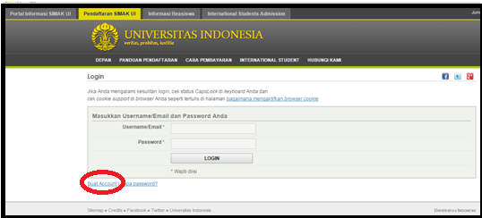 2. Isi form pendaftaran lalu klik simpan