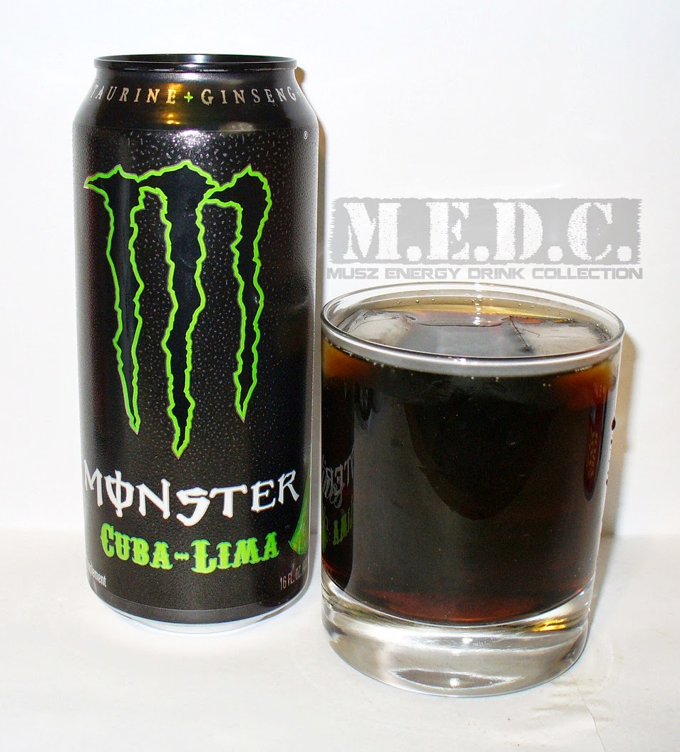 World of Energy Drinks: Energy Drink Test #65 Monster Energy Cuba-Lima
