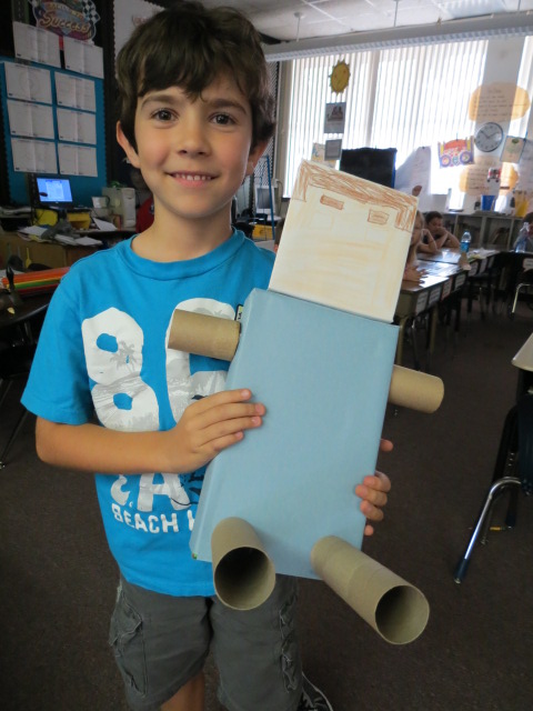 First Grade Speedsters: Family Project- Build a Robot from Recycled ...