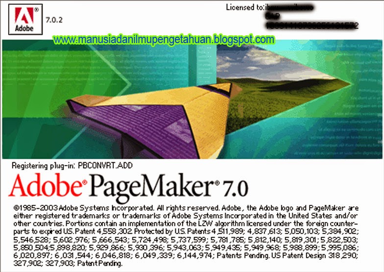 Manusia dan Ilmu Pengetahuan: Membuka Program Adobe Page Maker