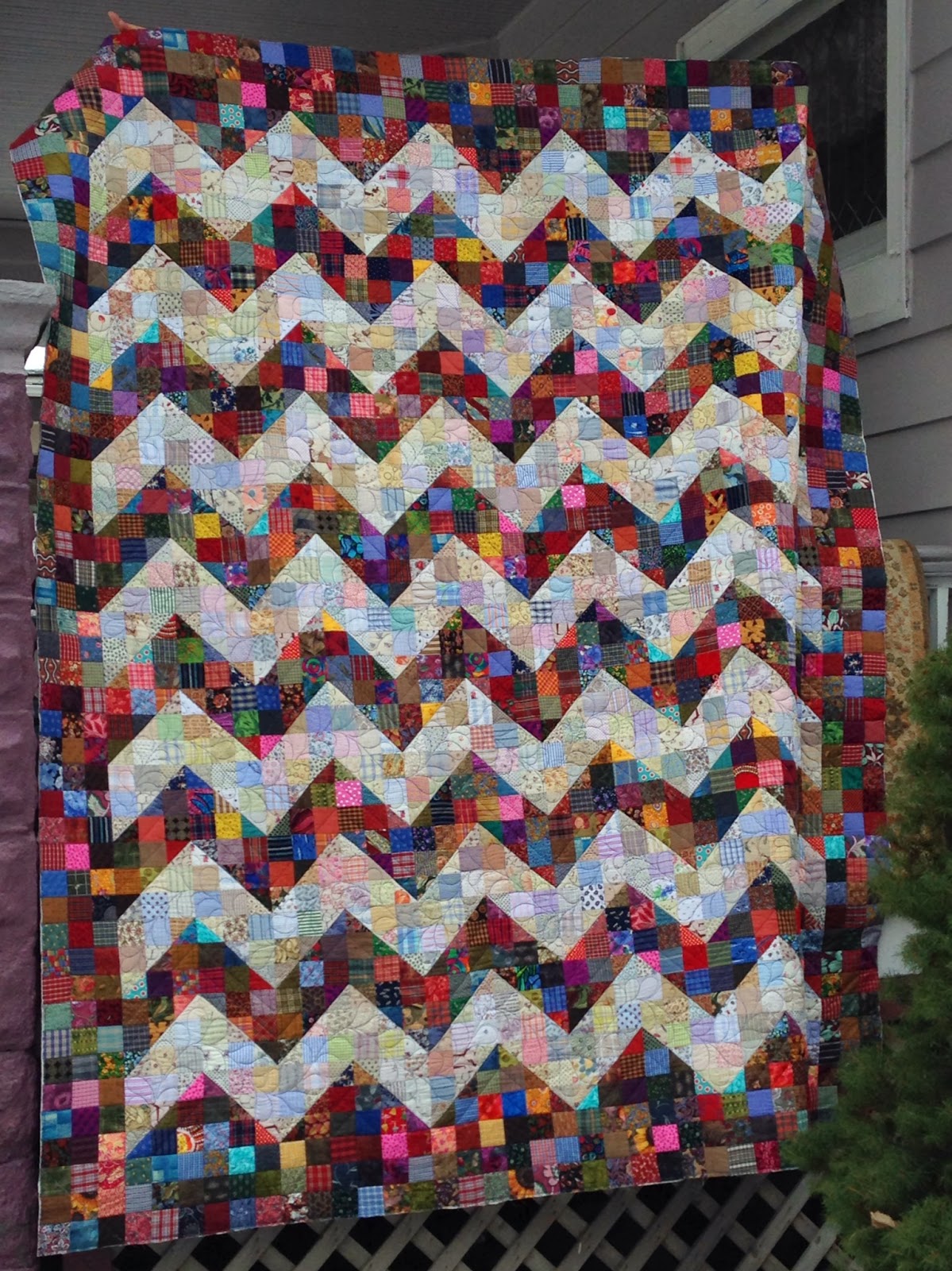 klein meisje quilts: split 9-patch