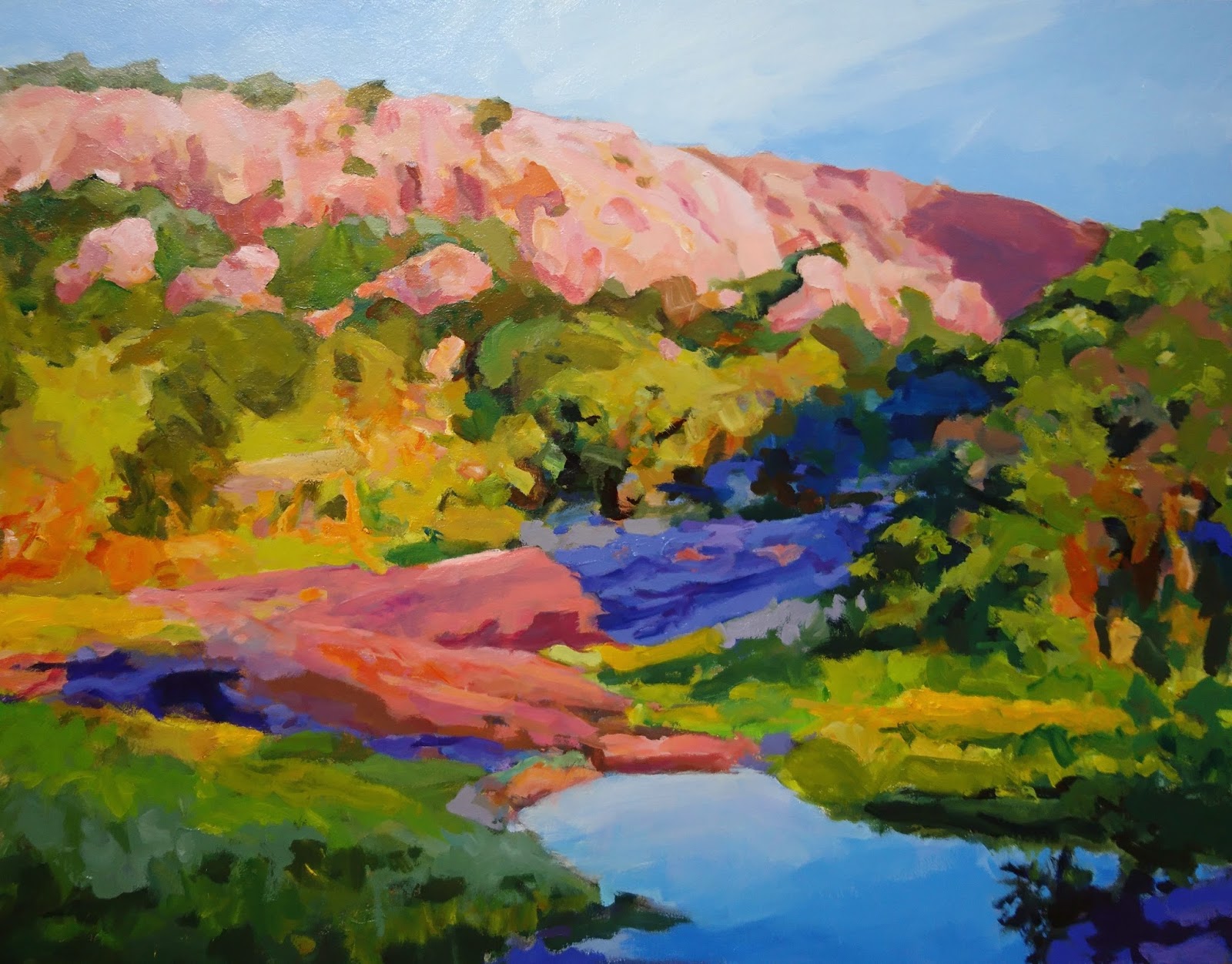 The Painting Journal of Robert Strauss: Enchanted Rock