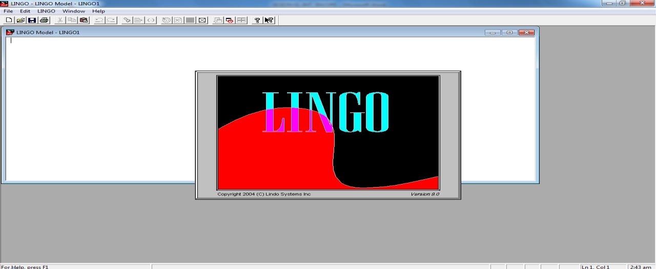 Ingeniería Systems: Introducción a Lingo