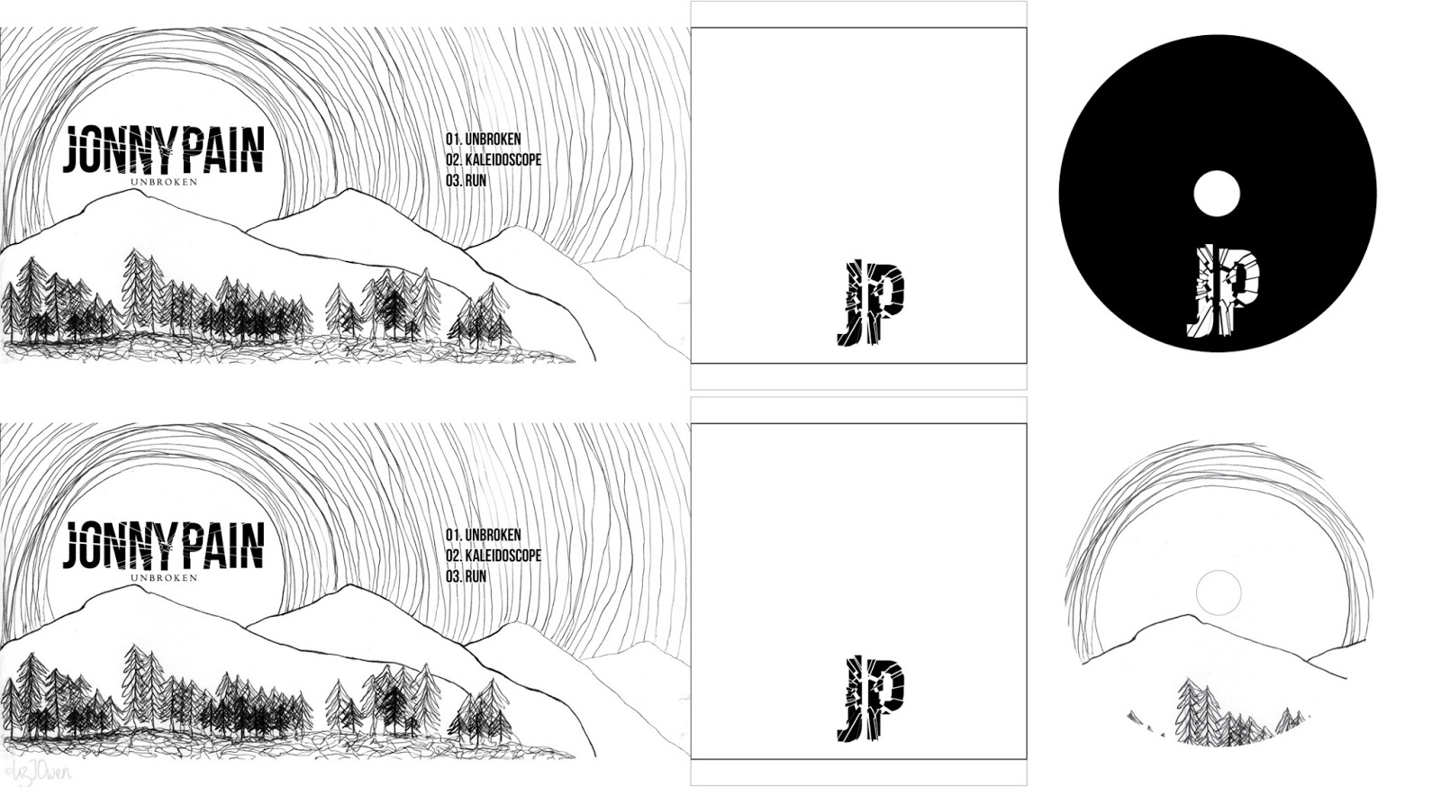 Liz Owen - Graphic Design and Illustration: Album Label - Screenshots ...