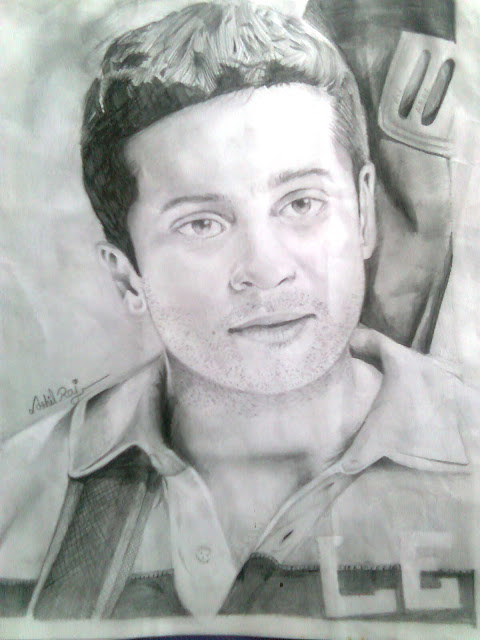 DRAW IT: Awesome Pencil Drawing of Actor Surya