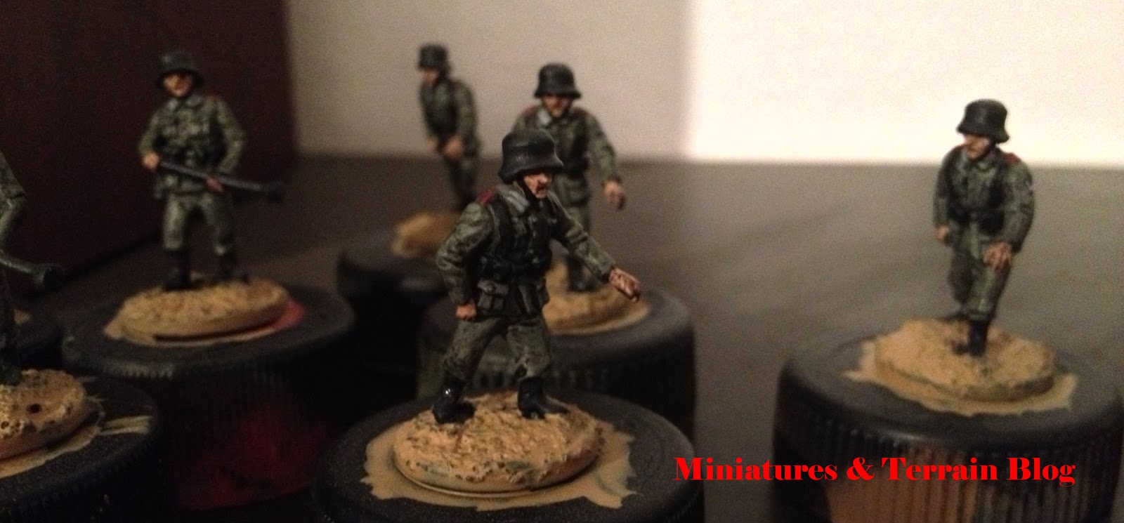 Miniatures & Terrain: W.I.P - Fantassin Miniatures - German Artillery men