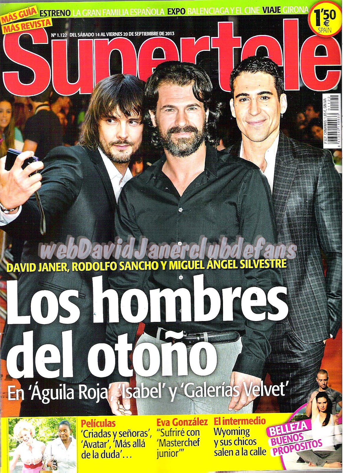 club de fans David Janer: David Janer reportaje en la revista supertele