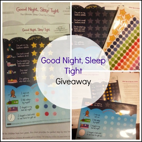 The Puzzled Palate: Bedtime Reward Chart #Giveaway