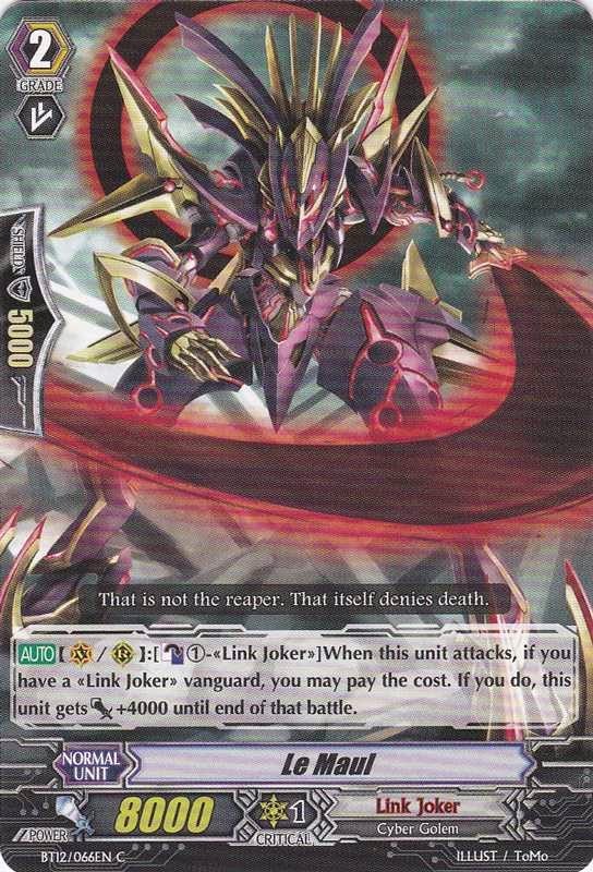 Final Turn! - Vanguard Perú: Análisis de Clan #15: Link Joker