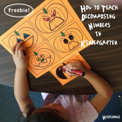 How to Teach Decomposing Numbers 0-10 (and a Freebie!)
