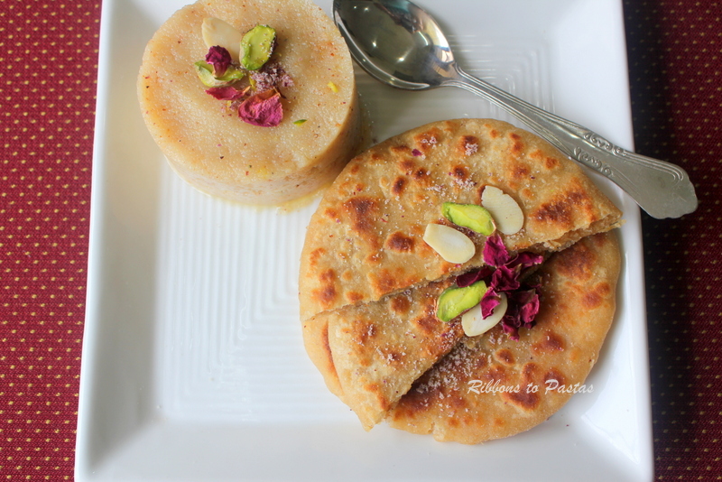 Halwa Paratha - Ribbons to Pastas