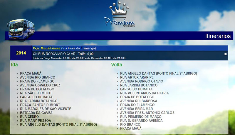 Litoralbus: Premium - Uma Nova Empresa no Rio de Janeiro