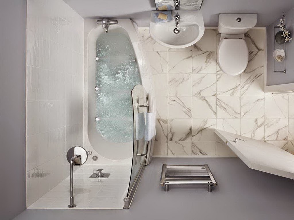 Contoh Kamar Mandi Kecil Modern Sederhana Minimalis