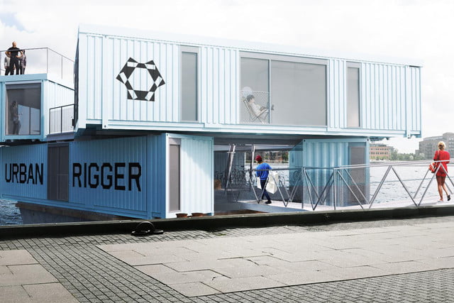 Shipping Container Homes & Buildings: Floating Shipping Container Home ...