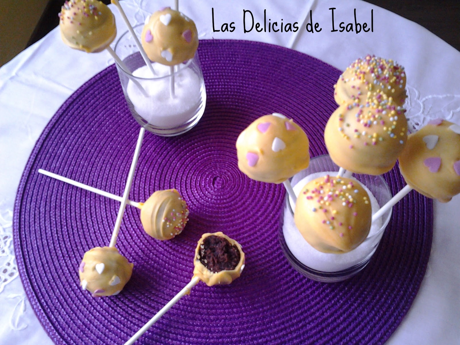 Cake Pops de chocolate | Las Delicias de Isabel