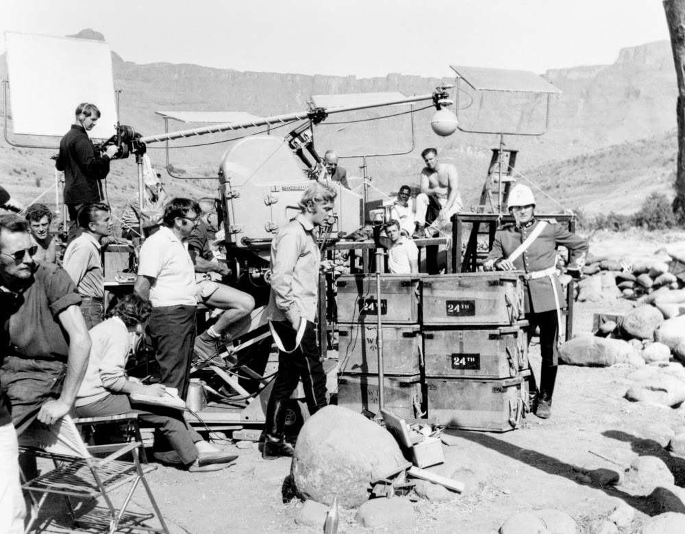 Rare Behind the Scenes Photos from the Making Film of "Zulu" (1964 ...