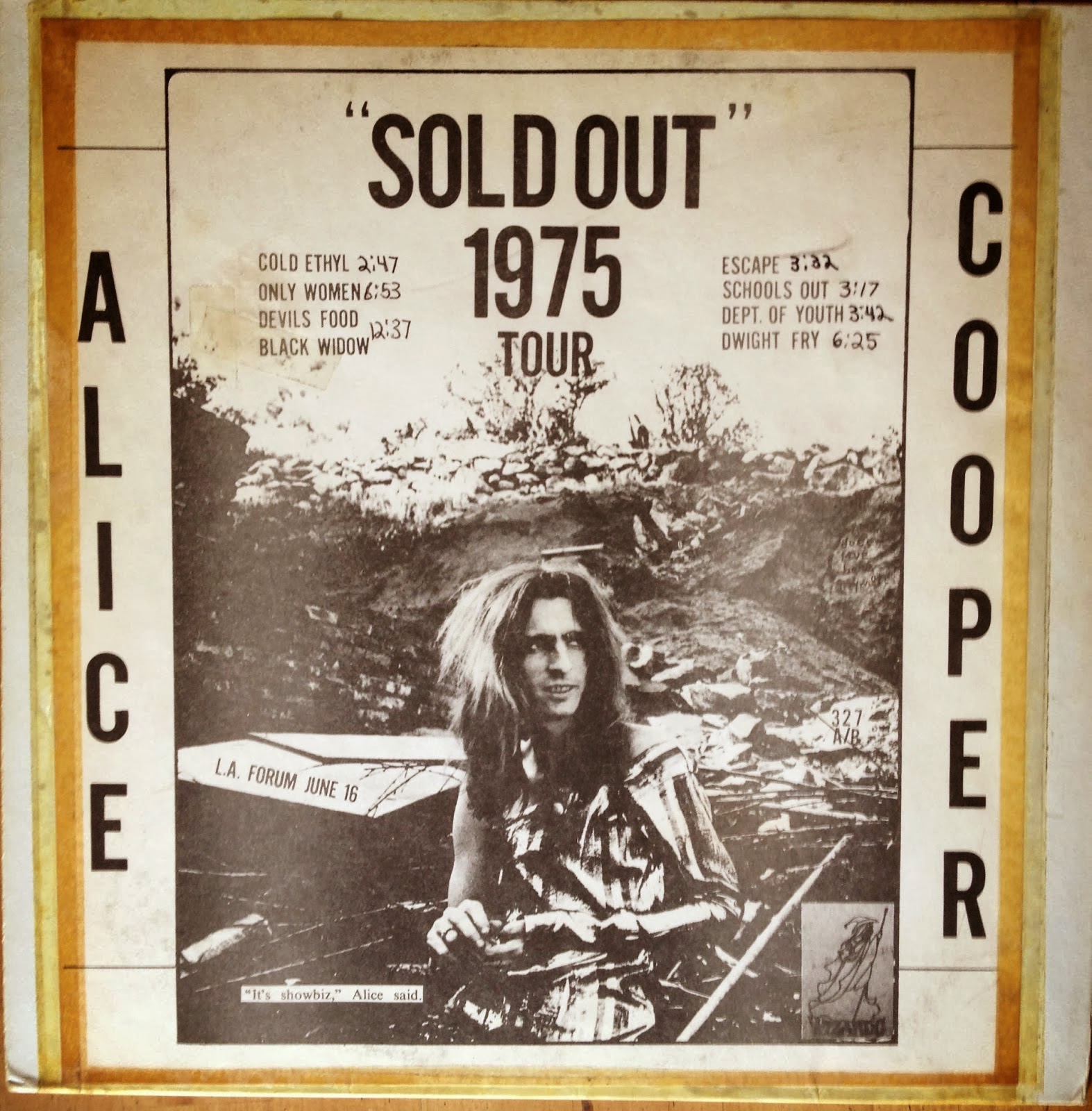 THOH TESTER OF HORRORS: Rare n Classic ALICE COOPER VINYL BOOT! - "SOLD ...