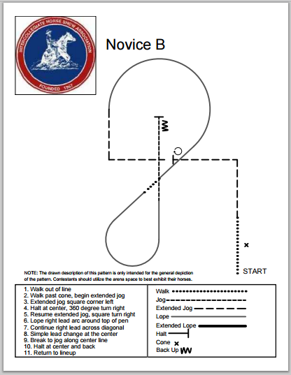 Amanda Garner: Horsemanship Patterns--IHSA Western Semi-Finals