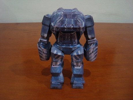 PUTRA'S BLOG: Ironman Papercraft - Mark 38 IGOR