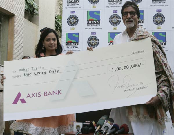 KBC WINNER 2016: KBC Cheques