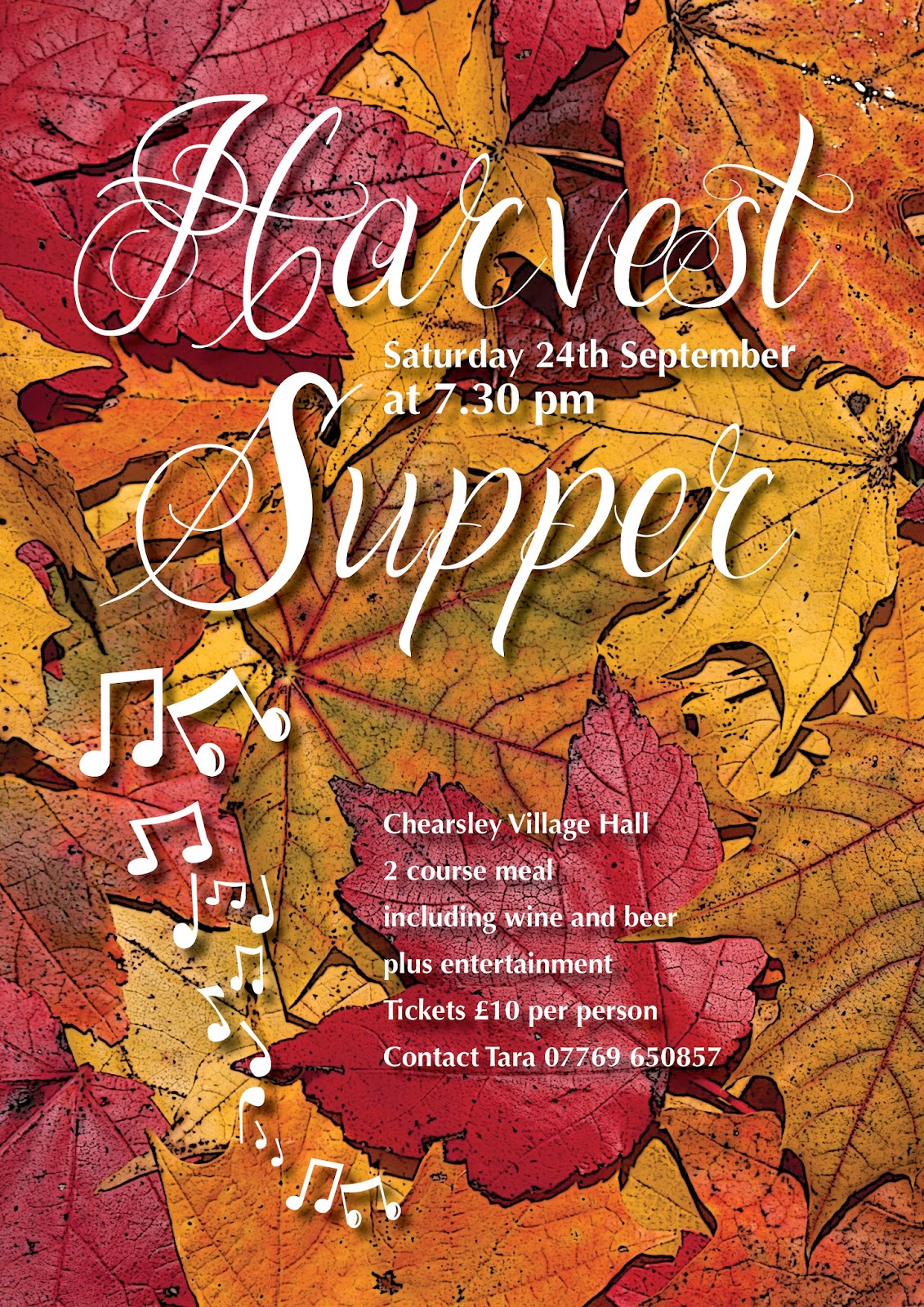 St Nicholas: Harvest Supper