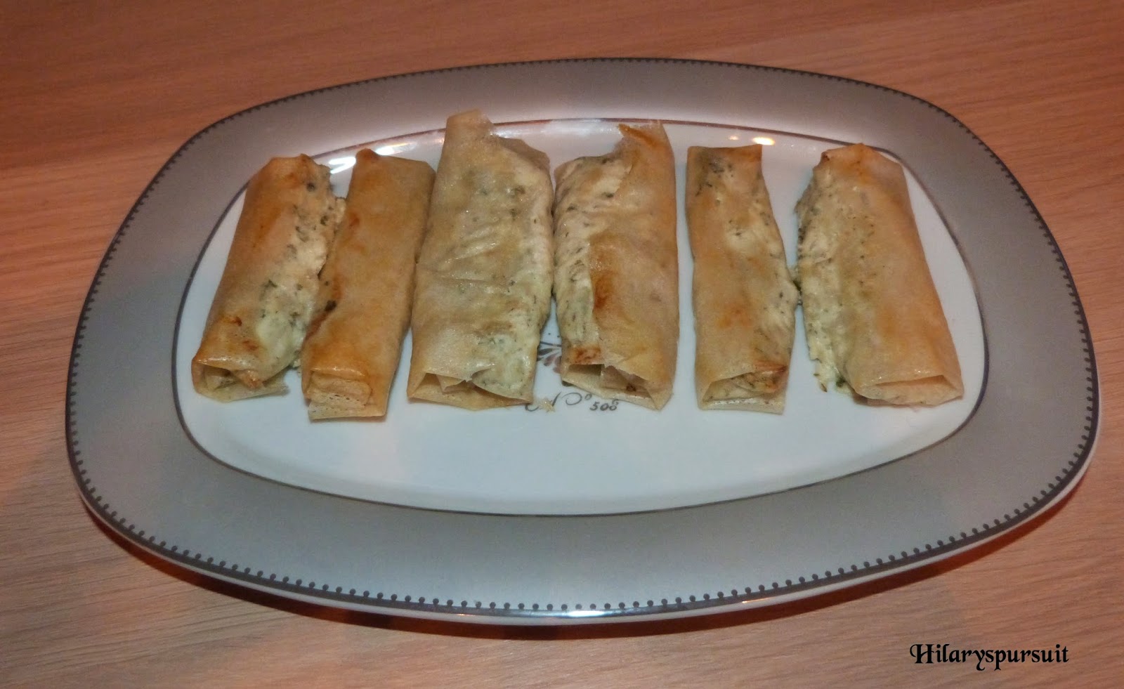 Dans la cuisine d'Hilary: [Escapade au Liban] Rkakat au fromage ...