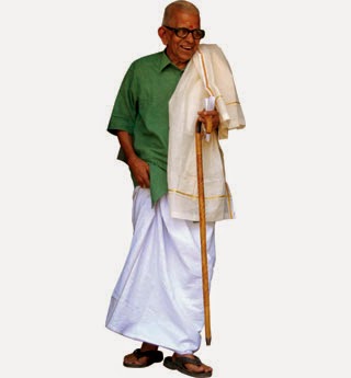 Kerala writer: Akkitham Achuthan Namboothiri