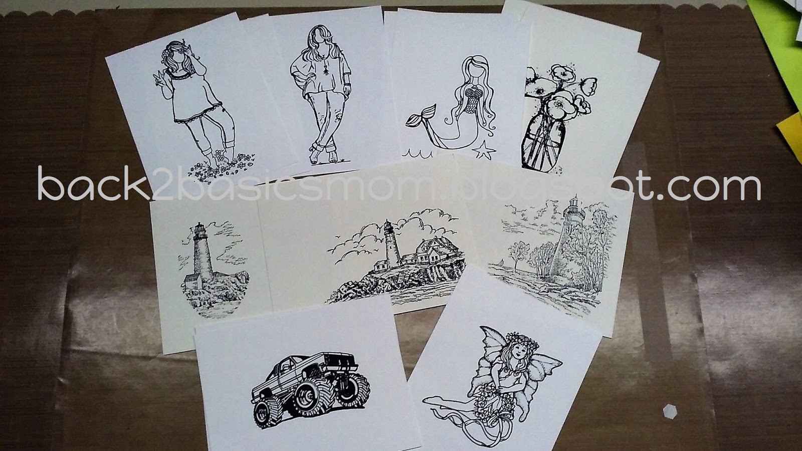 Back to Basics...: Tip... Stamp multiple images while you have your ...